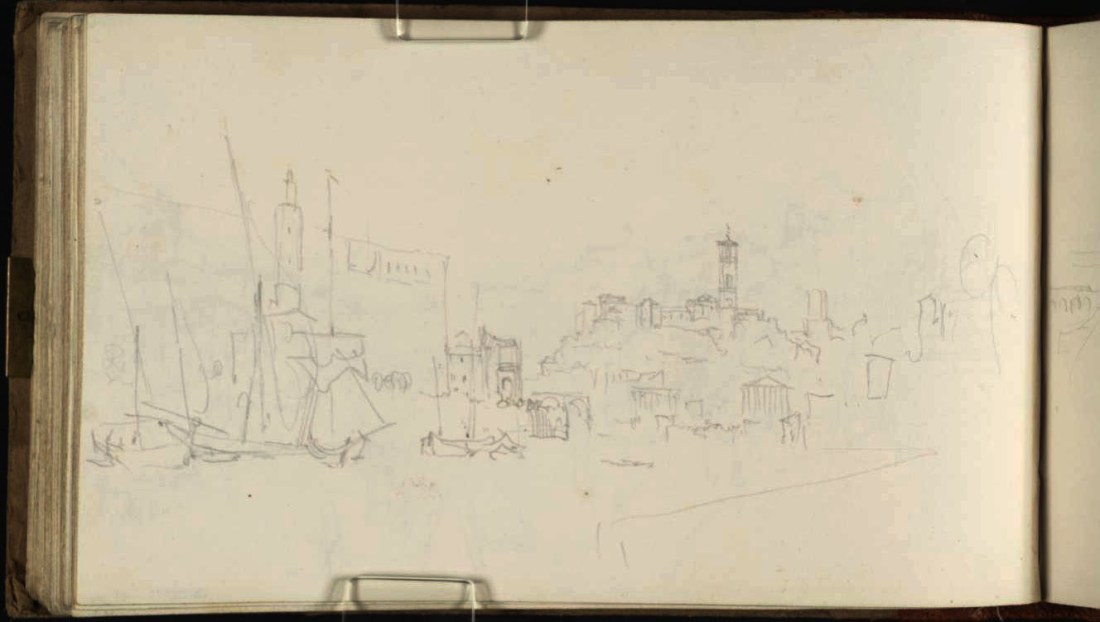 Turner in Italy: Rome from Mount Aventine, 1836 – Sublime Sites