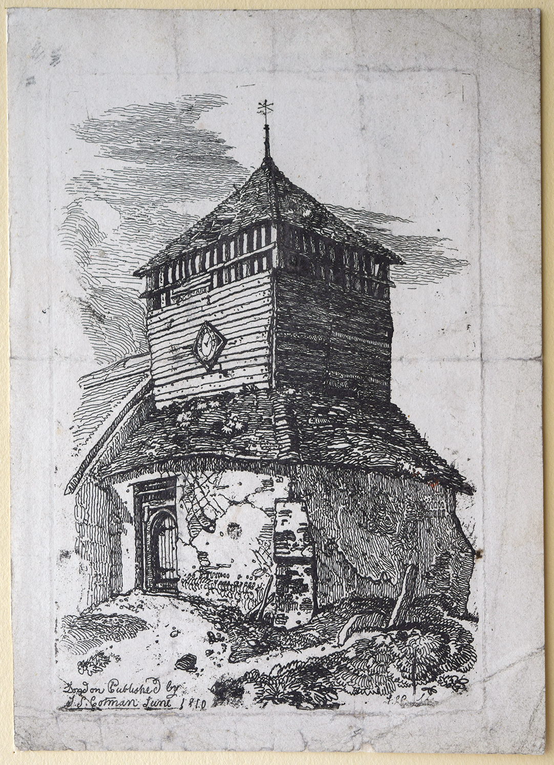 Unpublished plate #1: Church with wooden tower – Sublime Sites